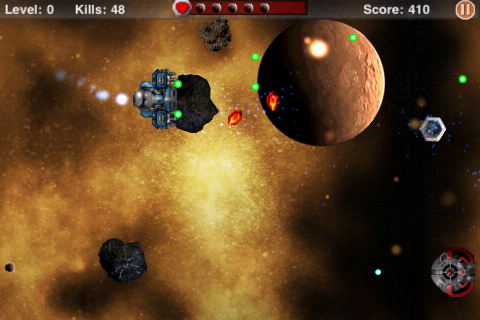 Cosmosis - A 2D space shooter for iOS / iPhone / iPod Touch - Shogan.tech